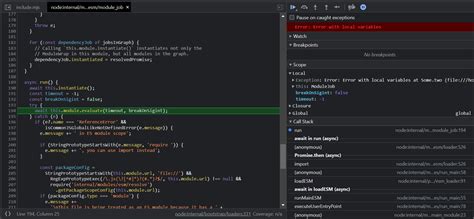 Node Local Variables Does Not Seem To Work With ESM Issue 7046