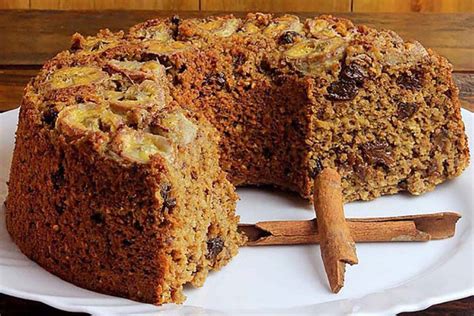 Receita Fácil De Bolo De Banana Aveia E Chocolate No Micro ondas