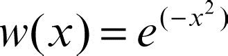 Hermite Polinomi Di In Enciclopedia Della Matematica Treccani