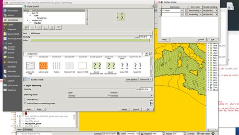 Polygon Changing Feature Draw Order In Qgis Geographic Information