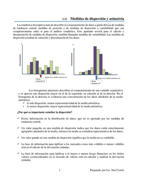 7 Medidas de dispersión y asimetría 2021 1 Medidas de dispersión y