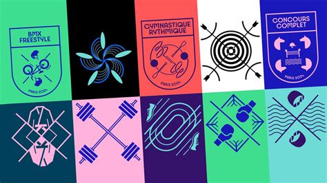 Jo Paris 2024 Les Pictogrammes Des Disciplines Olympiques Et Porn Sex