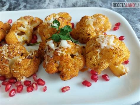 Coliflor Al Horno Con Especias Receta Deliciosa Recetaland