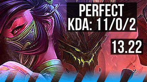AKALI Vs MALPH MID 11 0 2 1 8M Mastery 6 Solo Kills Legendary