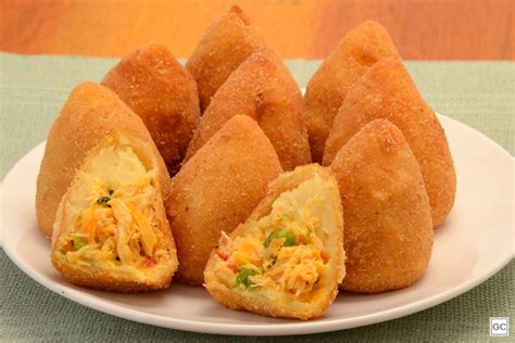 Coxinha De Frango Cremosa Guia Da Cozinha