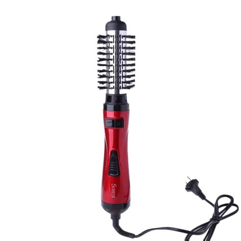 2 In 1 Hot Air Brush Dryer Curling Rod Hair Styling Tools Automatic