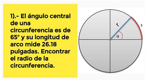 Como Calcular El Radio De Una Circunferencia Sabiendo El Perimetro