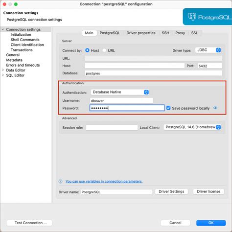 Authentication Database Native Bobbyiliev Dbeaver Github Wiki