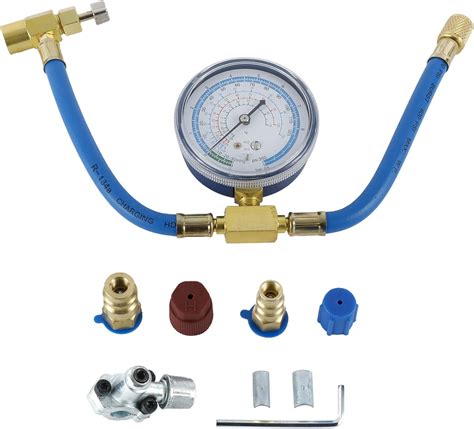 Yaegoo Manguera De Carga R134A Al Refrigerador Con Calibre Kit De