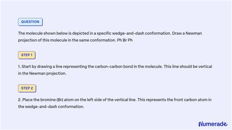Solved The Molecule Shown Below Is Depicted In A Specific Wedge And