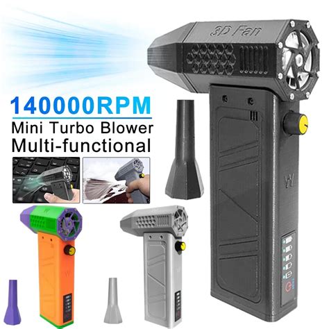 Poderoso Turbo Jet Ventilador De Ar El Trico Motor Sem Escova