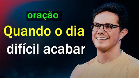 Uma mensagem urgente para você hoje Quando o dia difícil acabar