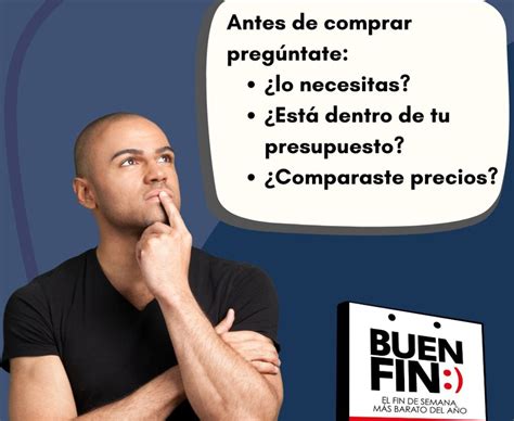 Consejos Para Aprovechar El Buen Fin Y No Gastar De M S Capital M Xico