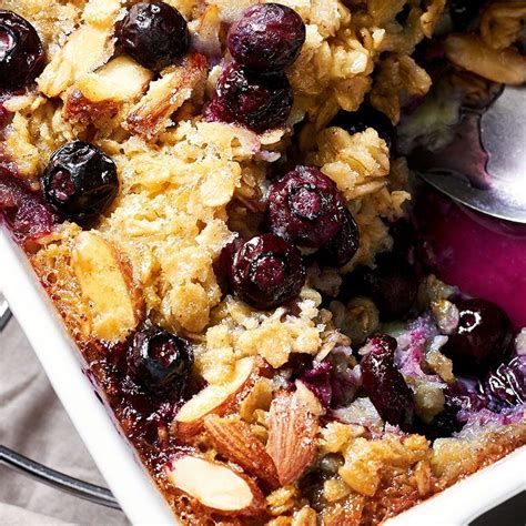 Baked Blueberry Oatmeal Recipe Eatwell