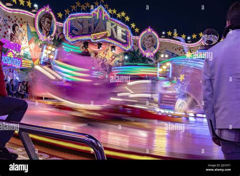 Aachen April 2022 The Kirmes Oecher Bend Takes Place Twice A Year On