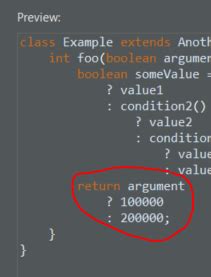 Autoformatting Eclipse Ternary Formatting Still Broken Stack