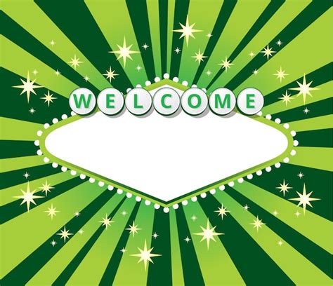 Fondo De Cartel De Bienvenida Vector Premium