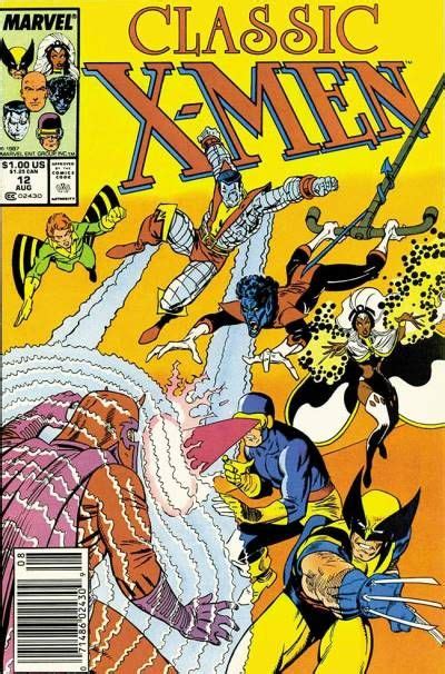 Classic X Men 1986 N 12 Marvel Comics Marvel Comics Covers