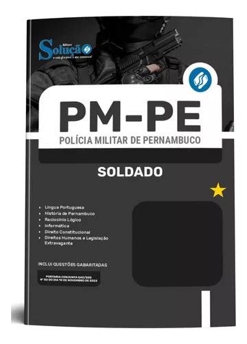 Apostila Concurso Pm pe 2023 2024 Polícia Militar De Pernambuco