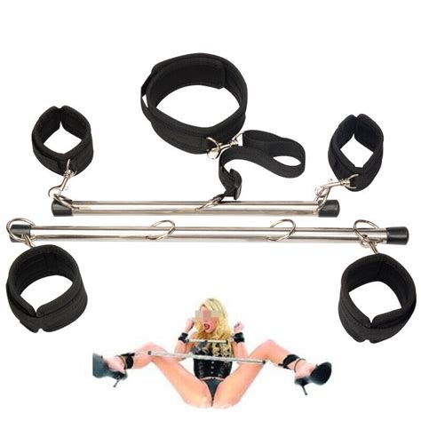 Leg Spreader Bar Handcuffs Ankle Cuffs Collar Bdsm Bondage Restraints Sex Toys Ebay