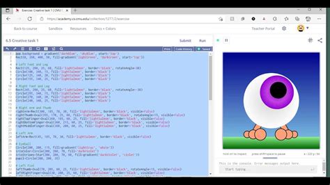 The Avatar Project In Cmu Cs Academy Youtube
