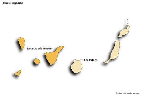 Mapas De Muestra Para Islas Canarias