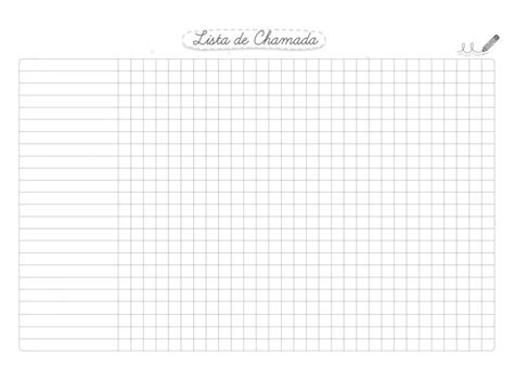 Lista De Chamada Do Planner Professor Capa Editavel Fazendo A