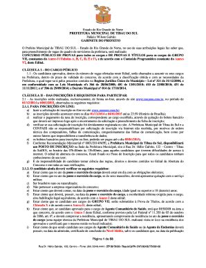 Preenchível Disponível PREFEITURA MUNICIPAL DE TIBAU DO SUL GABINETE DO