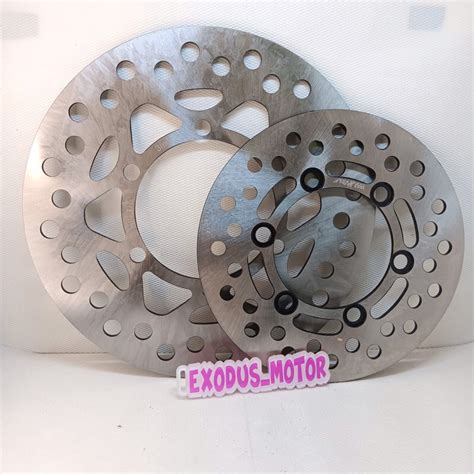 Jual PIRINGAN CAKRAM DEPAN BELAKANG KLX KLX 150 ANTI KARAT STANDAR