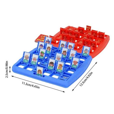 Jeu de société Deviner qui je suis Entraînement à la mémoire