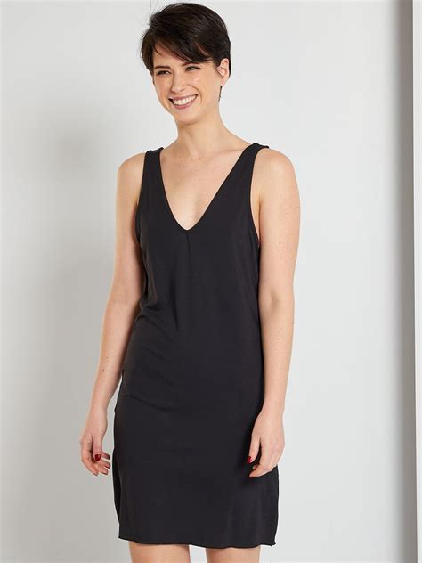 Fond De Robe Noir Kiabi