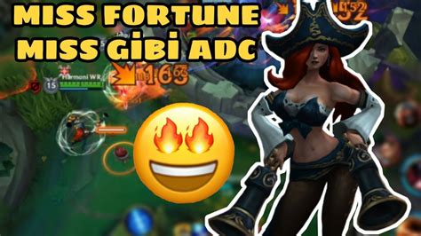 LOL Mobil Wild Rift Miss Fortune Oynanış Gücü Bilinmeyen ADC Mış