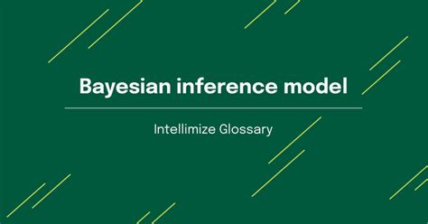 bayesian inference model intellimize glossary
