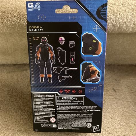 Hasbro G I Joe Classified Series Cobra Mole Rat Action Figure