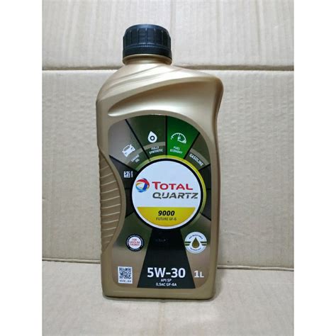 Jual Oli Total Quartz 9000 5w 30 5w30 Liter Shopee Indonesia