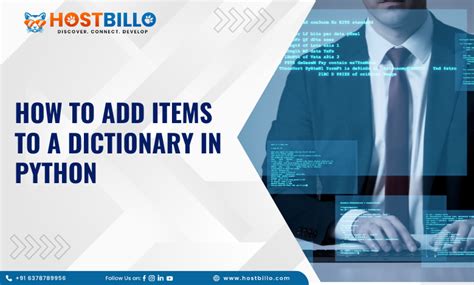 How To Add And Update Items To A Dictionary In Python Hostbillo Blog