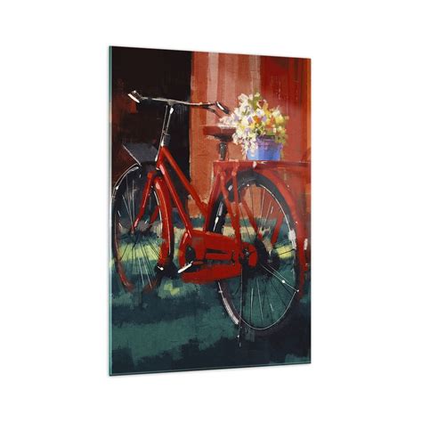 Obraz Na Szkle I Want To Ride My Bicycle 70x100cm Rower Vintage