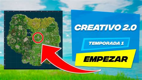 EL Primer MAPA De FORTNITE Ya ESTA DISPONIBLE CREATIVO 2 0 FORTNITE