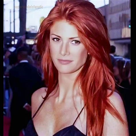 Angie Everhart Redhairmodel Redhead Angieeverhart