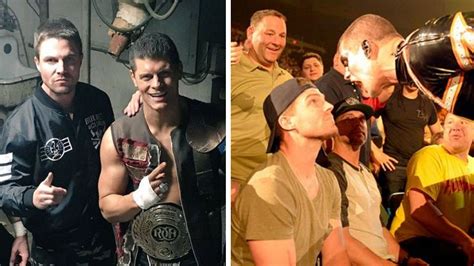 Who Is Stephen Amell All You Need To Know About His History With Cody