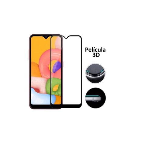 Pelicula De Vidro Temperado Para Samsung Galaxy 3D Full Pelicula De