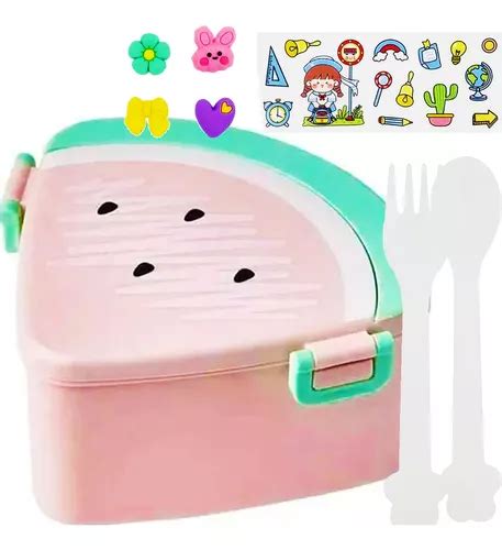 Pote Marmita Lancheira C Divis Ria Escolar Infantil Lanche Mercadolivre