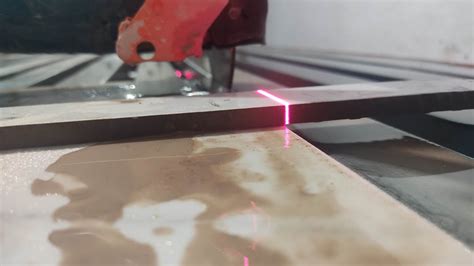 Bancada De Corte Em Porcelanato Laser Tile Cutter Laser Youtube