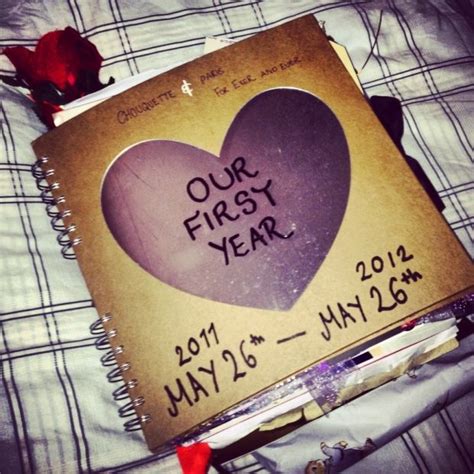 Couples Scrapbook A Classic But Incredibly Thoughtful Idea Creating A