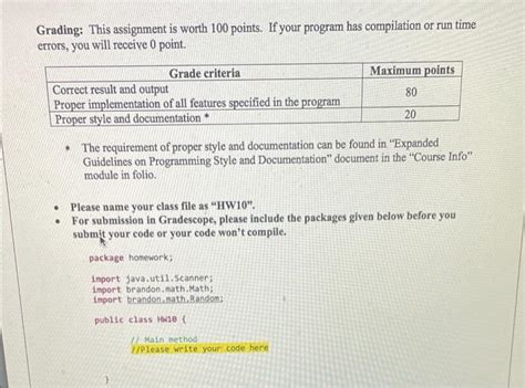 solved write a program to create a file named hw10 txt if