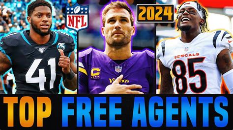 2024 NFL Free Agency Top NFL Free Agents Of 2024 YouTube