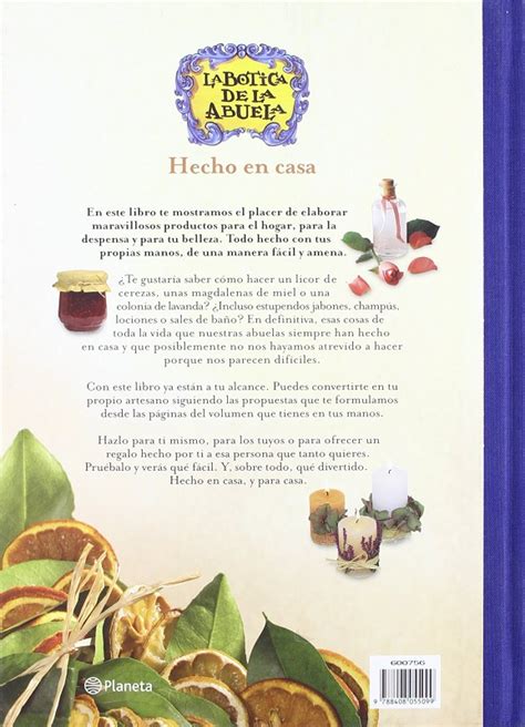Libro Hecho En Casa Con Tus Propias Manos Por La Botica De La