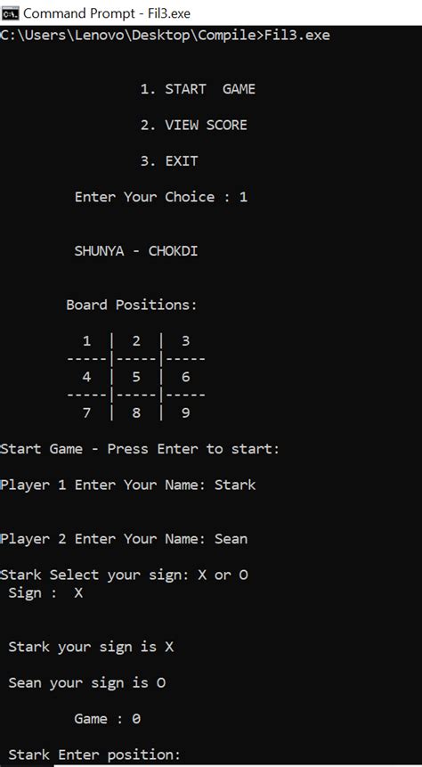 tic tac toe in c free download