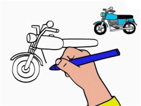 Vidéo Comment dessiner une moto
