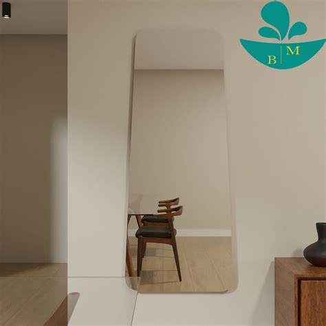 Espelho Corpo Inteiro 150cm 170cm Orgânico Decorativo Corpo Inteiro